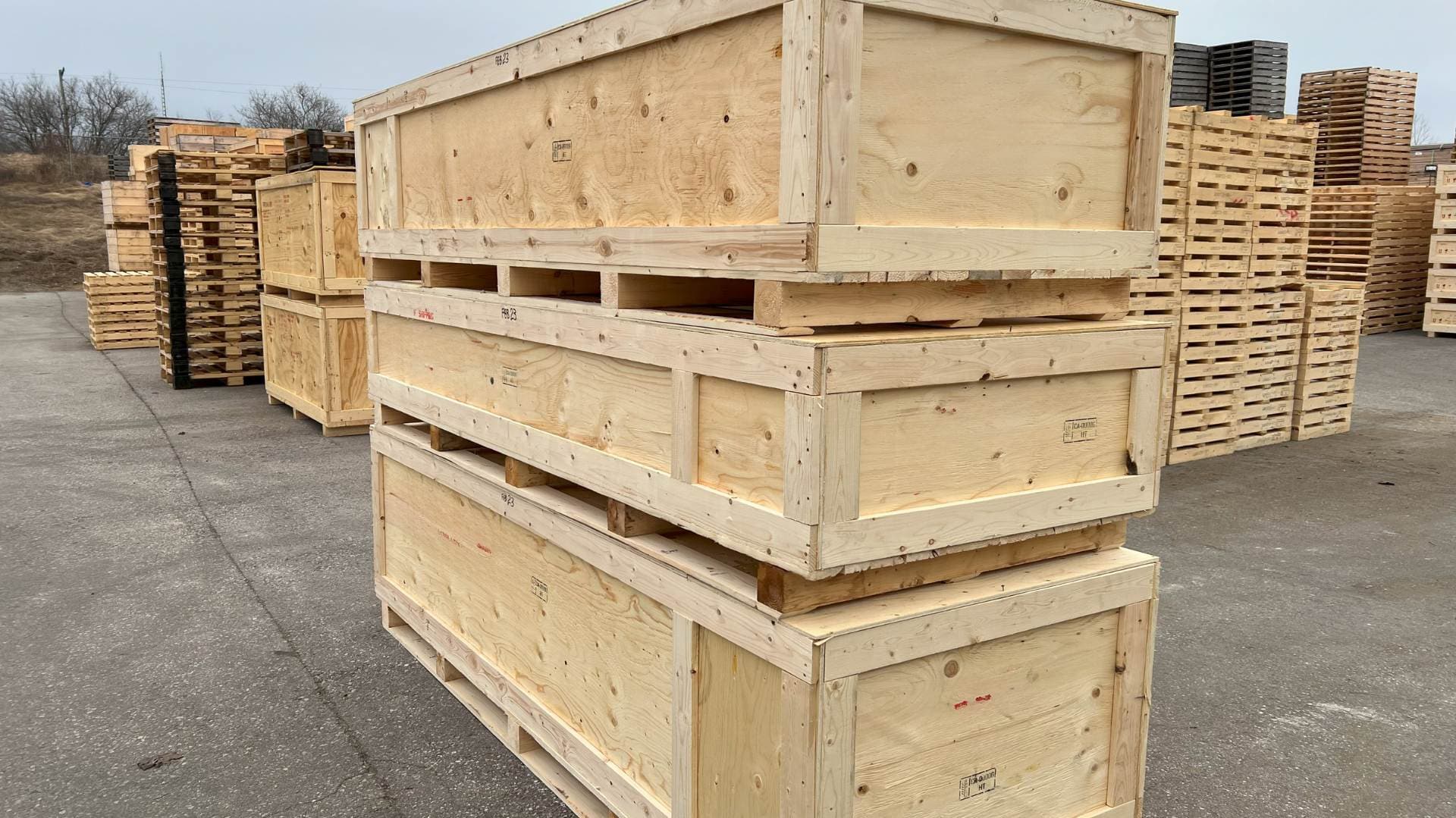 Crates | Industrial Lumber Sales